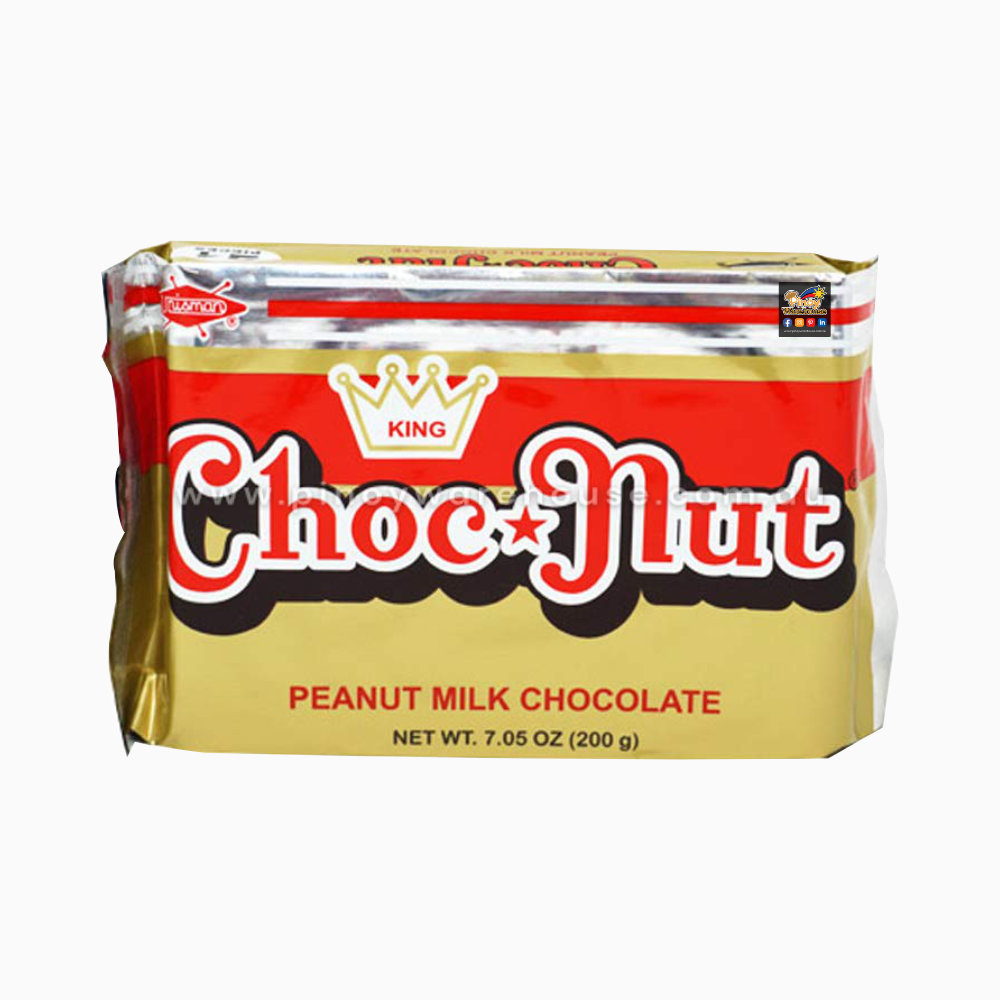 King Choc Nut Peanut Milk Chocolate 200g - Pinoy Warehouse