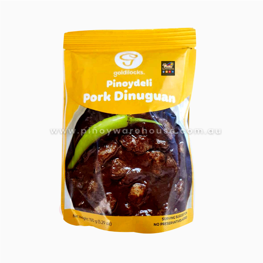 Goldilocks Pinoydeli Pork Dinuguan 150g - Pinoy Warehouse