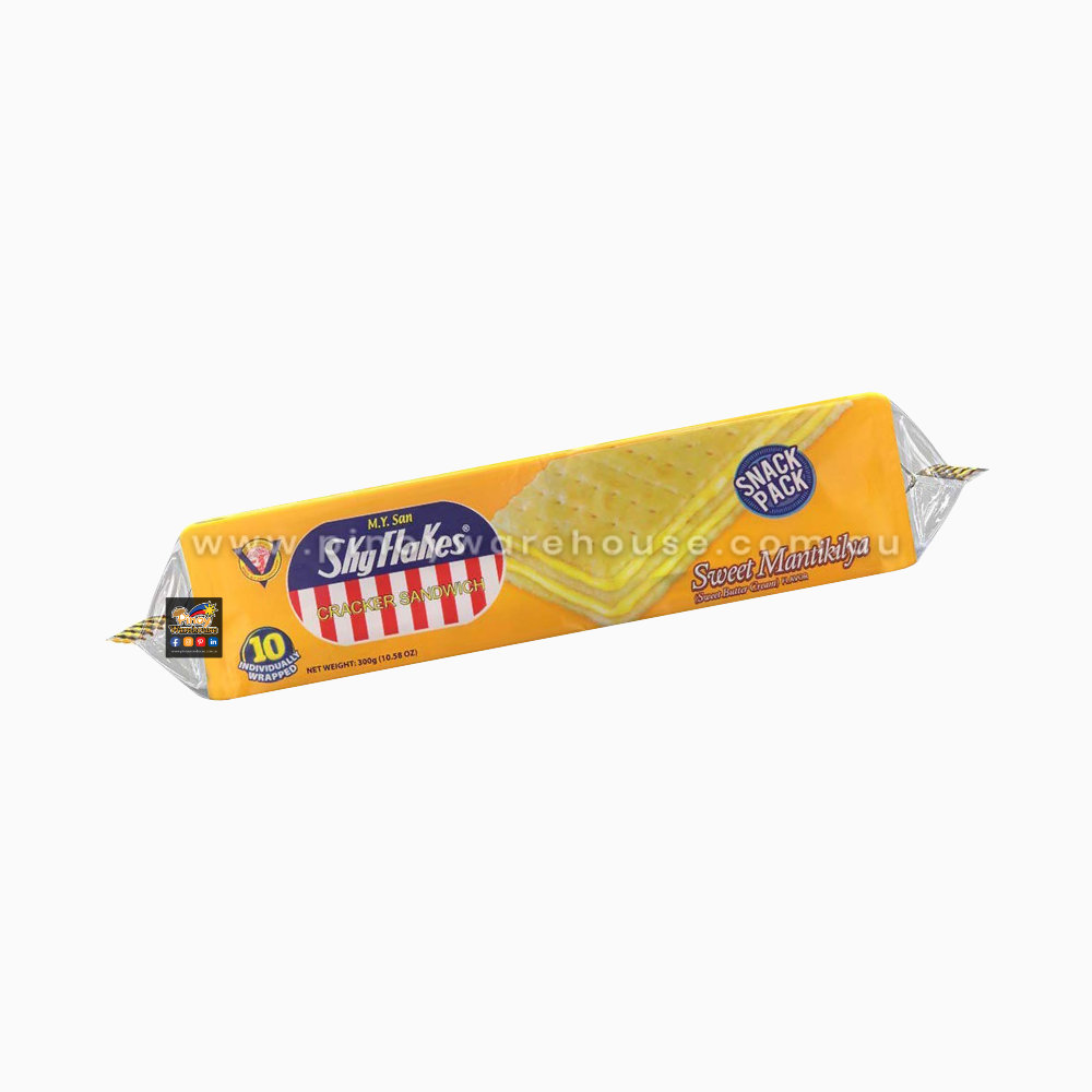 M.Y. San Skyflakes Cracker Sandwich SWEET MANTIKILYA (Sweet Butter ...