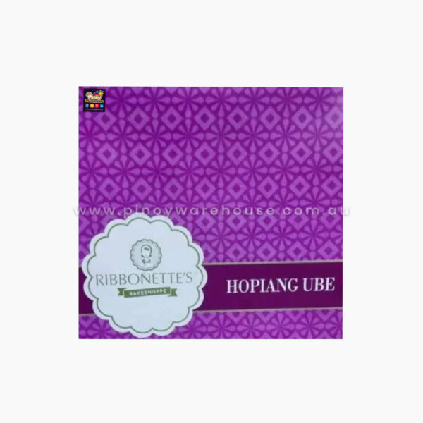 Ribbonette’s Bakeshoppe Hopiang Ube (10 pieces) 450g * 24 – Pinoy Warehouse