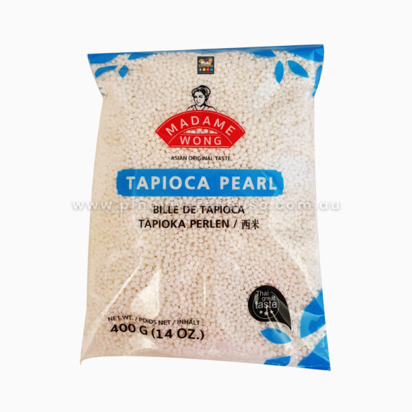 Madame Wong Tapioca Pearl Sago Small White 400g * 50 – Pinoy Warehouse