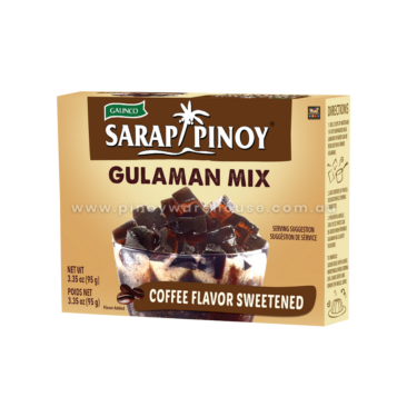 Galinco Sarap Pinoy Gulaman Mix Coffee Flavor Sweetened 95g – Pinoy ...